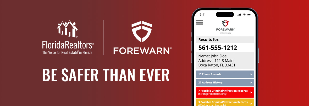 Member Benefit: Forewarn | Florida Realtors